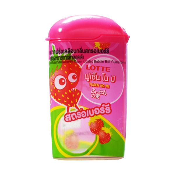 Artificial Strawberry Flavor Coated Bubble Ball Gum | The Central ...