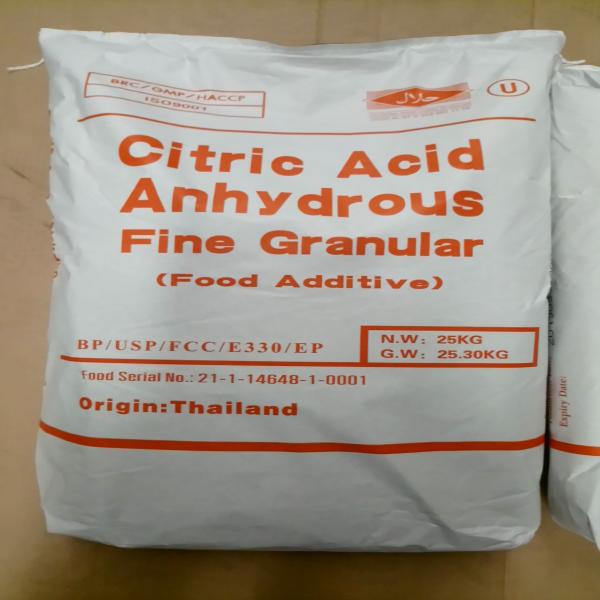 CITRIC ACID ANHYDROUS GRANULAR / COFCO BIOCHEMICAL (THAILAND ...
