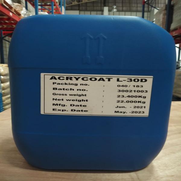 ACRYCOAT L30D/ COREL PHARMA CHEM/ INDIA | สำนักงานคณะกรรมการกลางอิสลาม ...