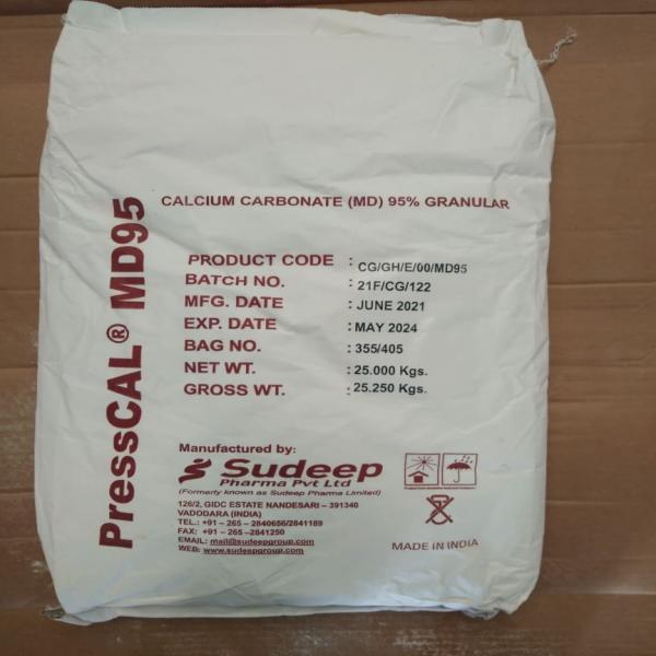 CALCIUM CARBONATE 95% (GRANULAR)/ SUDEEP NUTRITION PVT. LTD./ INDIA ...