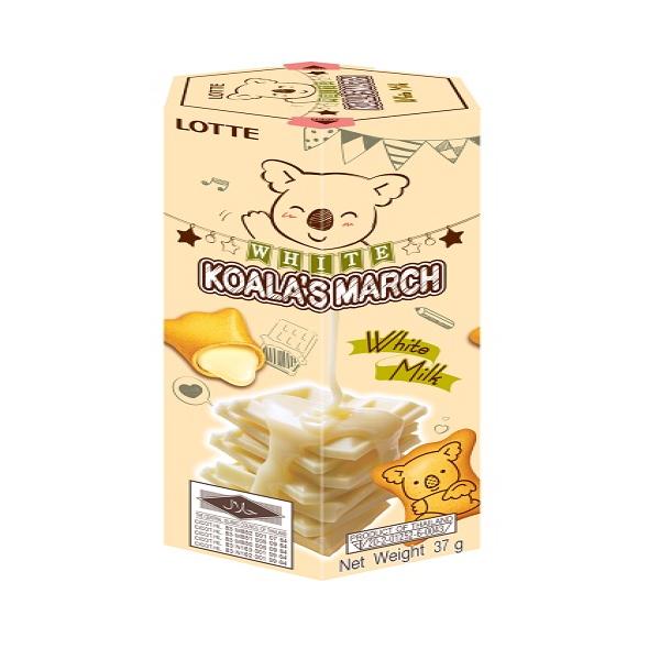 WHITE KOALA'S MARCH BISCUITS WITH MILK CREAM AND CHEESE FILLING (LOTTE ...